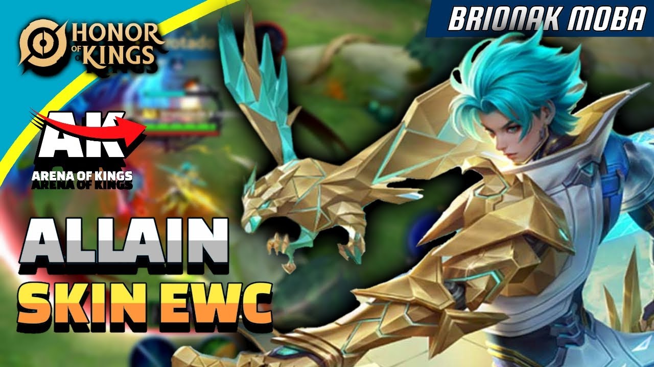 ALLAIN SKIN EWC | COMO JOGAR DE ALLAIN | HONOR OF KINGS HOK | ALLAIN ...