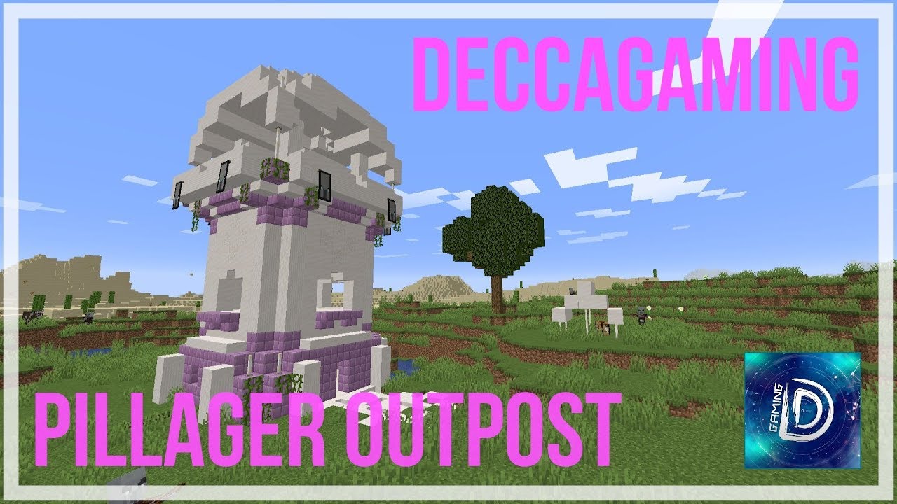 Transforming A Pillager Outpost - Minecraft Timelapse - YouTube