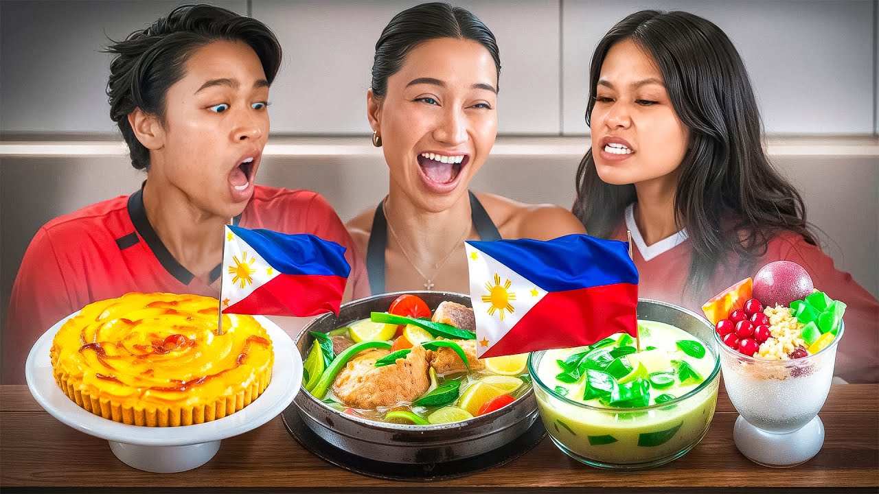LITERALLY SO COOKED EP1: Cooking Filipino Food with Ate - YouTube