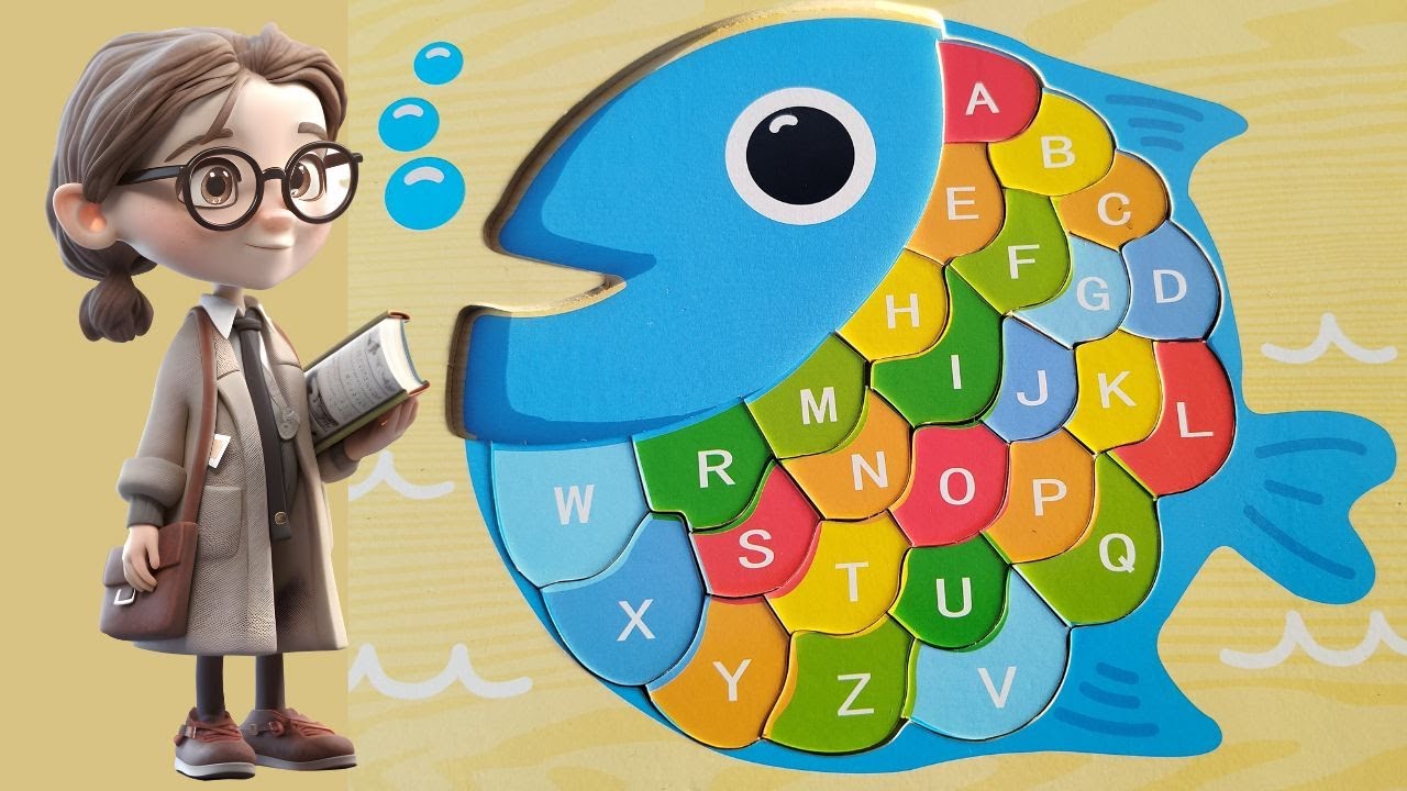 ABC Puzzle | Learn ABC with this FUN Preschool Puzzle, alphabets puzzle ...