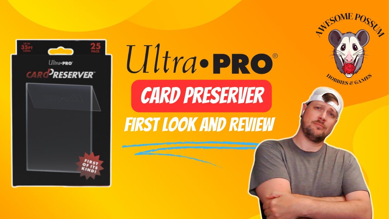Ultra Pro Card Preserver Unboxing & Review | Protect Your Card ...