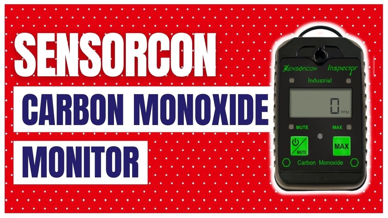 Sensorcon Industrial CO Carbon Monoxide Monitor - YouTube