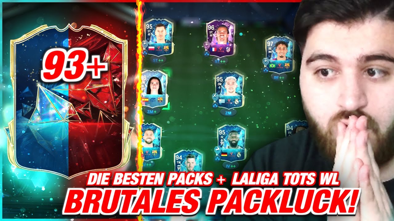 BRUTALES PACKLUCK! 😱 DIE BESTEN PACKS DER WELT! 🚨 4x 93+x5 & 4x 90+x4 🚨 ...