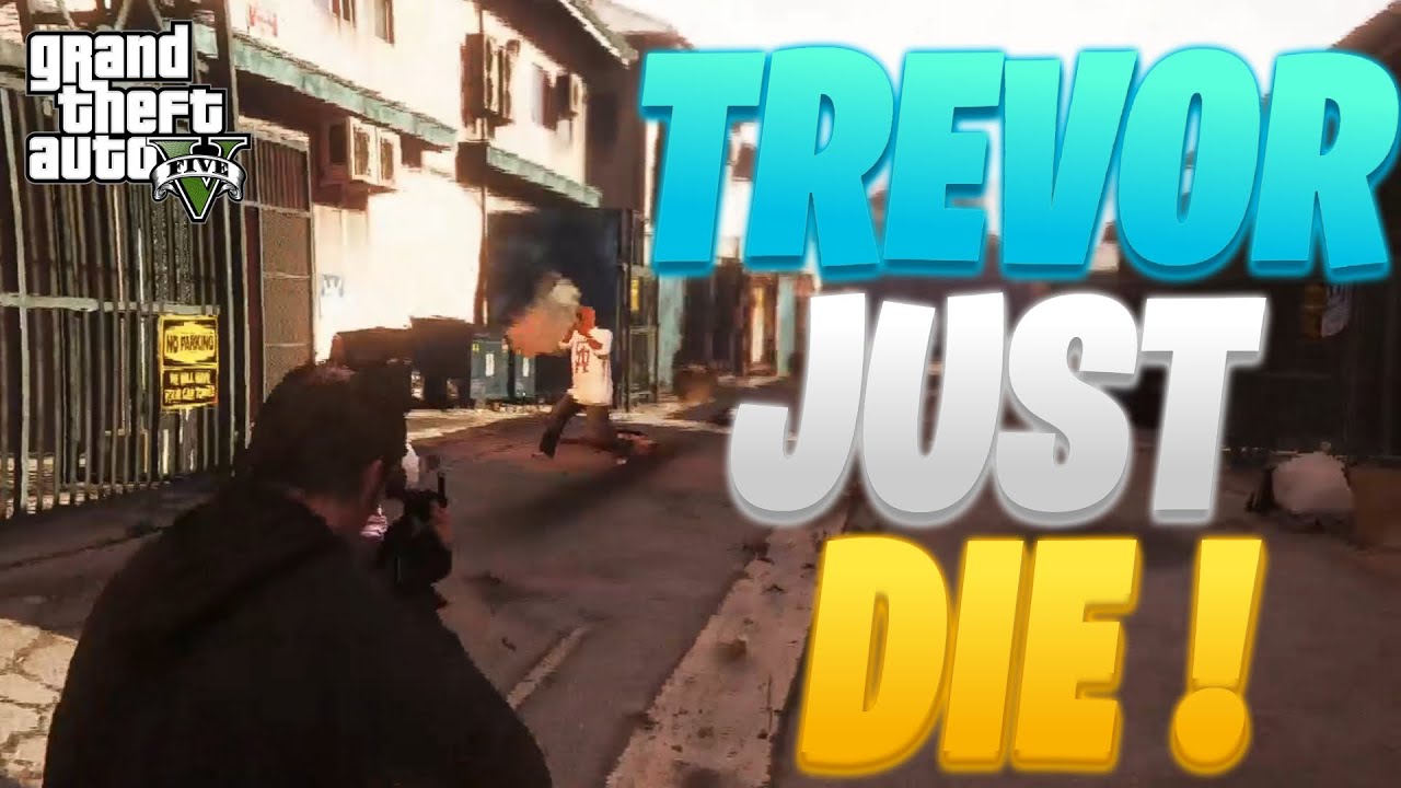 TREVOR HIT BY RPG | GTA 5 | THE GAMING INFINITY - YouTube