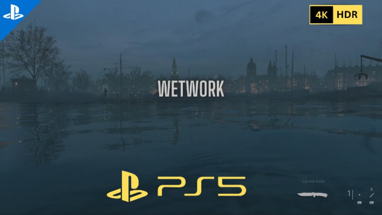 PS5 CoD MW II WETWORK 4k Ultra HD - YouTube
