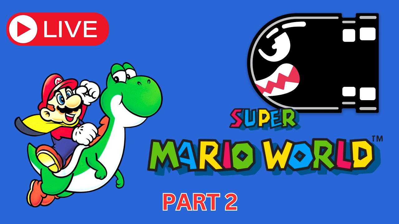 SUPER MARIO WORLD! - Live Stream - YouTube