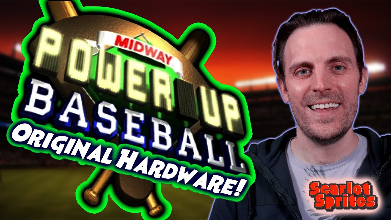 Power Up Baseball on Original Arcade Hardware! - YouTube