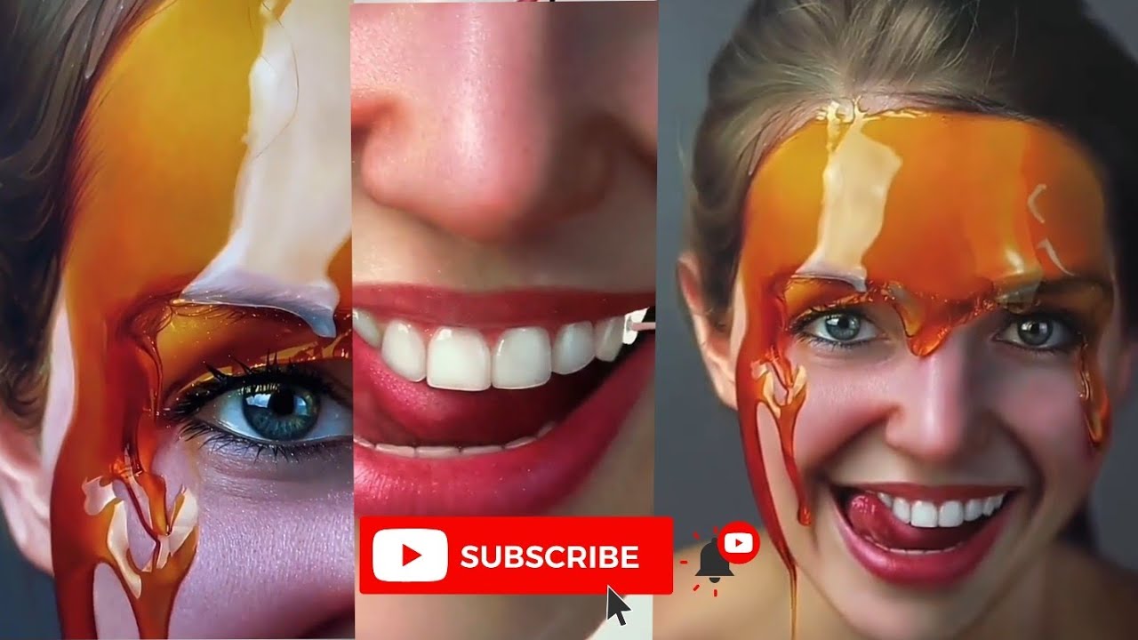 Emma Watson ️ Paint Art ️ The incredible Art ️ ️ - YouTube