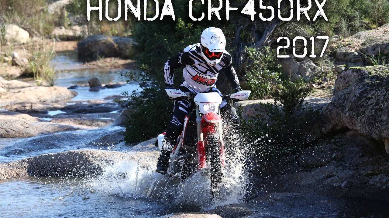 Honda CRF 450 RX 2017, Test Enduropro - YouTube