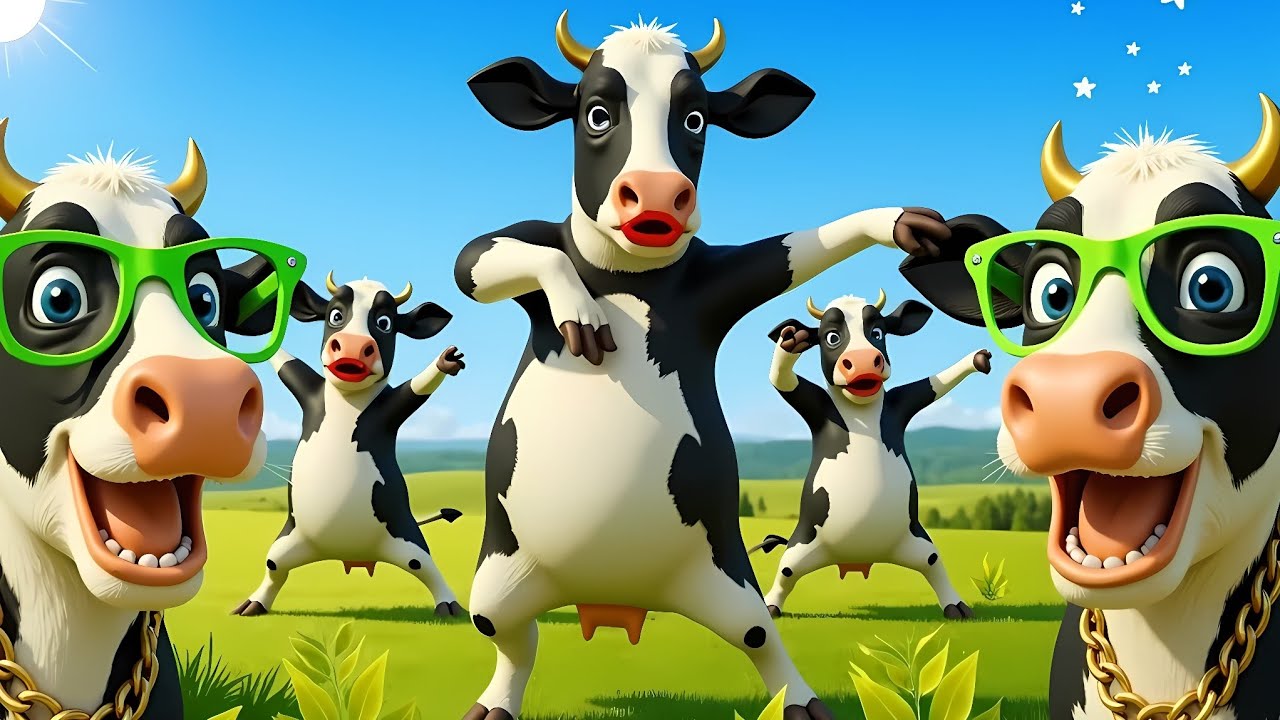 FUNNY COW DANCE 50 | Cow Song & Cow Videos 2025 | Cow dance mix |funny ...