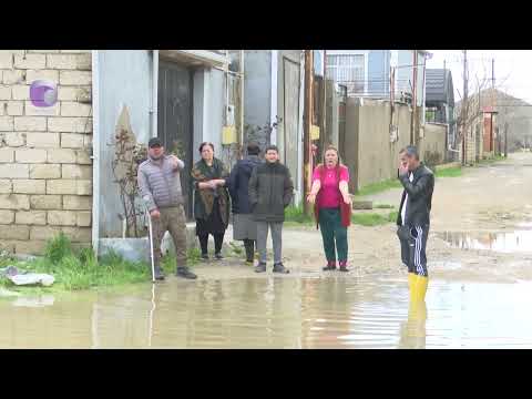 Subasan ərazilərdə sakinlər üçün təhlükə yarandı