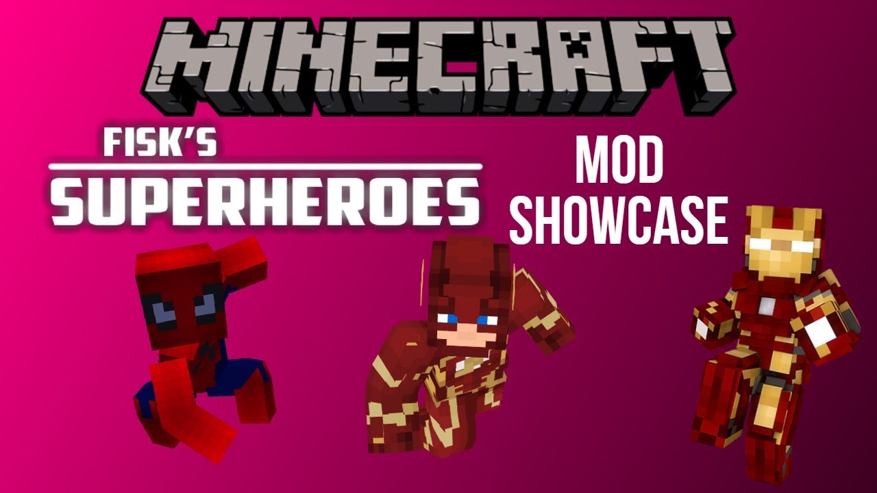 Minecraft - Fisk Superheroes Mod - YouTube