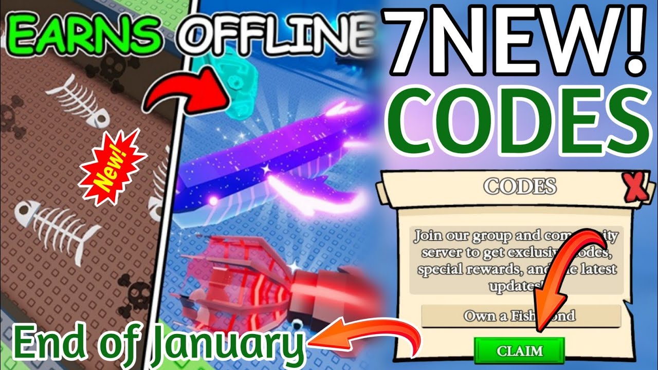 ⚠️ Update 💥[CODE] ⚠️ OWN A FISH POND CODES IN JANUARY 2026 - ROBLOX OWN ...