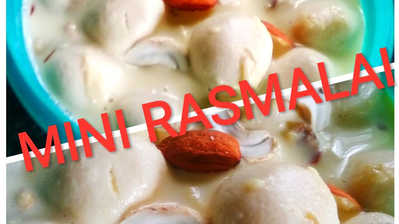 Mini Rasmalai - YouTube