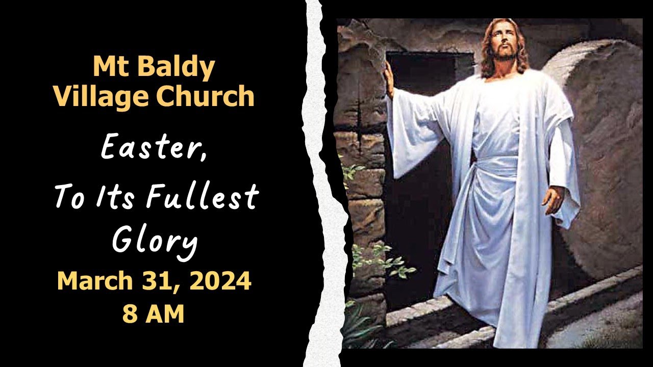 2024 Easter 8 AM Service - YouTube