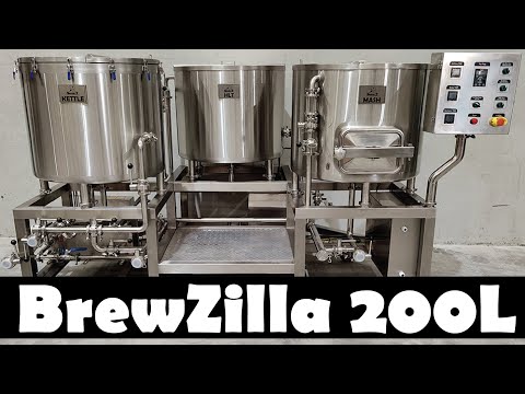 BrewZilla 200L 3v System - Micro Brewery, Brew Pub or Pilot Brewing ...