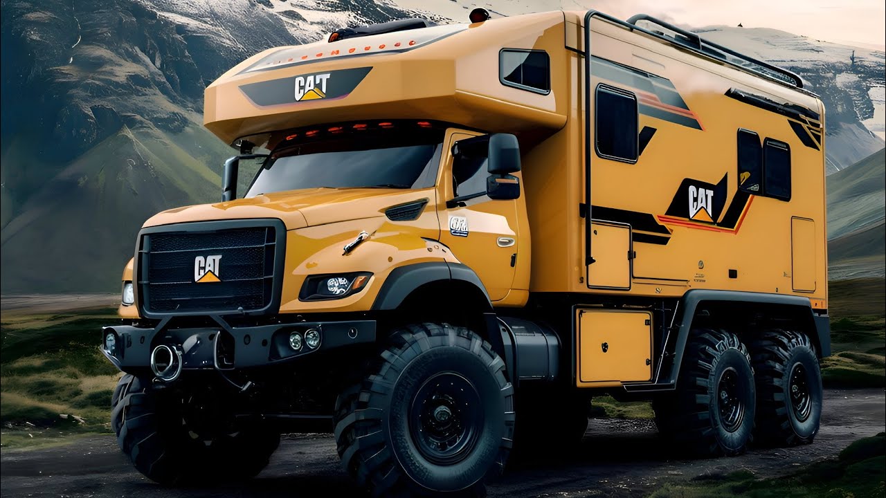 New 2025 Caterpillar Motorhome:Power Meets Luxury |CAT build A complete ...