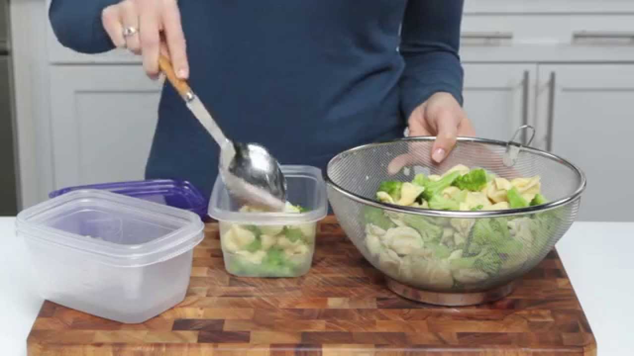 1 Quick Recipe, 5 School Lunches - Real Simple - YouTube