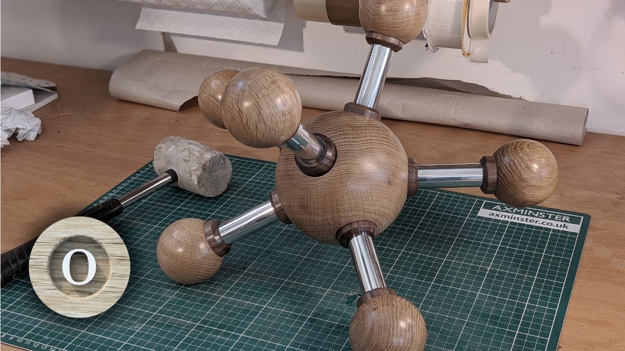 WoodTurning - The Molecular Model - YouTube