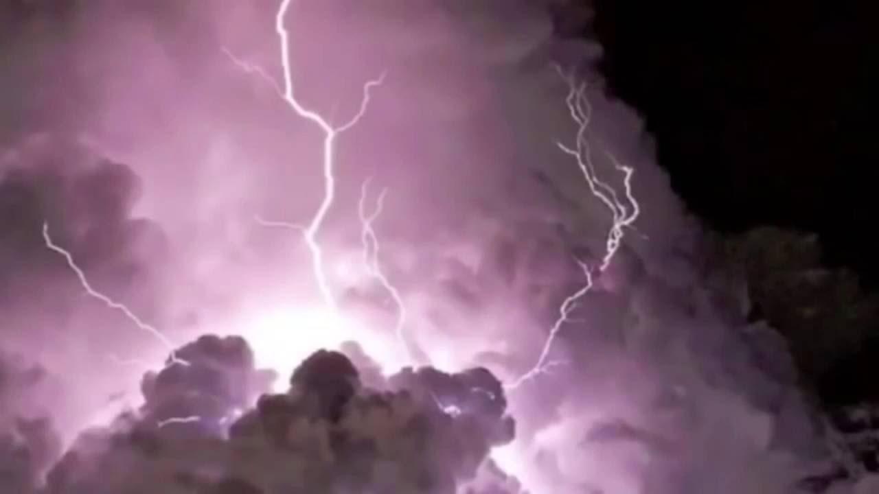 truenos y relampagos (video impactante de la naturaleza ) - YouTube