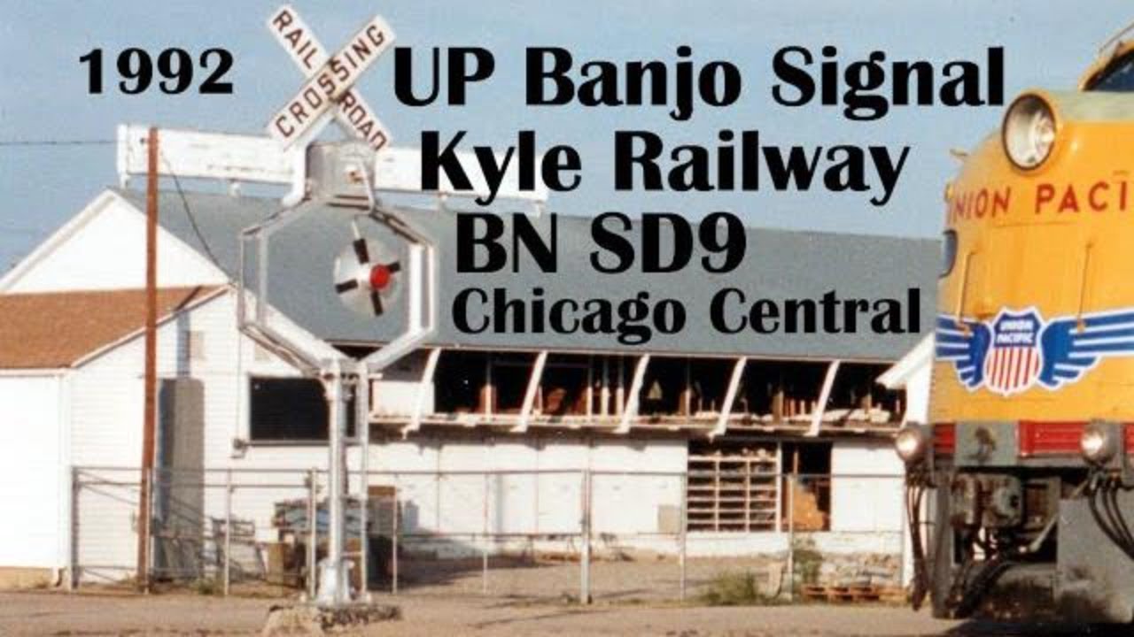 UP Banjo Signal 1992, Kyle Rwy on the Rock Island, BN SD9, Chicago ...