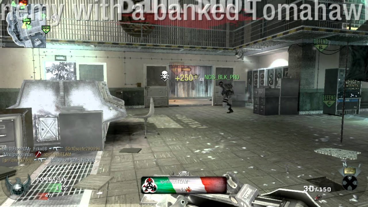 Black Ops - My EPIC Cross-map Tomahawk kill HD - YouTube