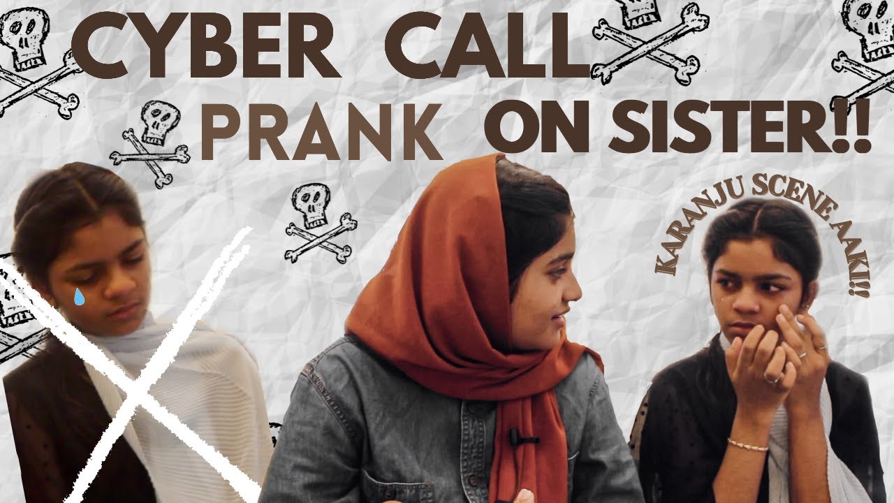 CYBER CALL PRANK ON SISTER!(SHE CRIED)😱|*GONE WRONG*|BUOYANT SISTERS ...