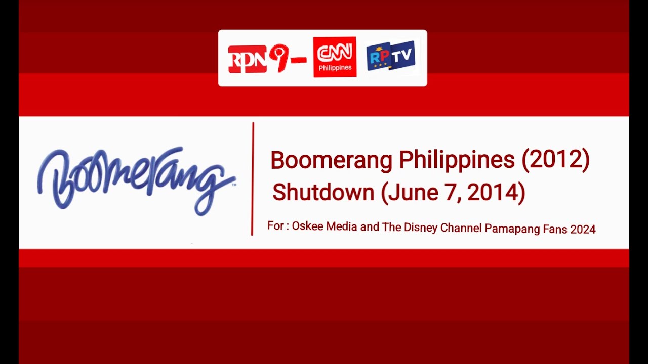 Boomerang Philippines (2012) - Shutdown (June 7, 2014) - YouTube