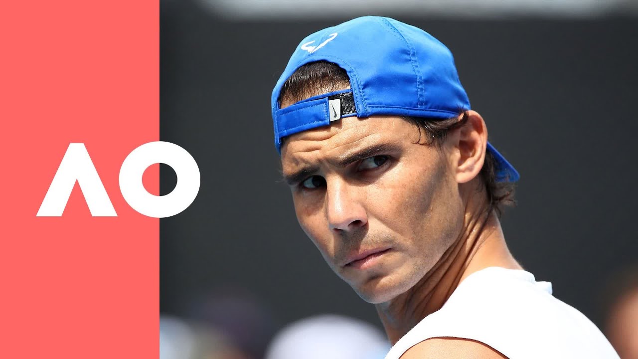 Rafa working out before the men's final | Australian Open 2019 - YouTube