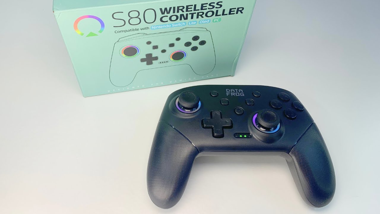 Data Frog S80 Wireless Controller: Nintendo Switch, PC, Smartphone ...
