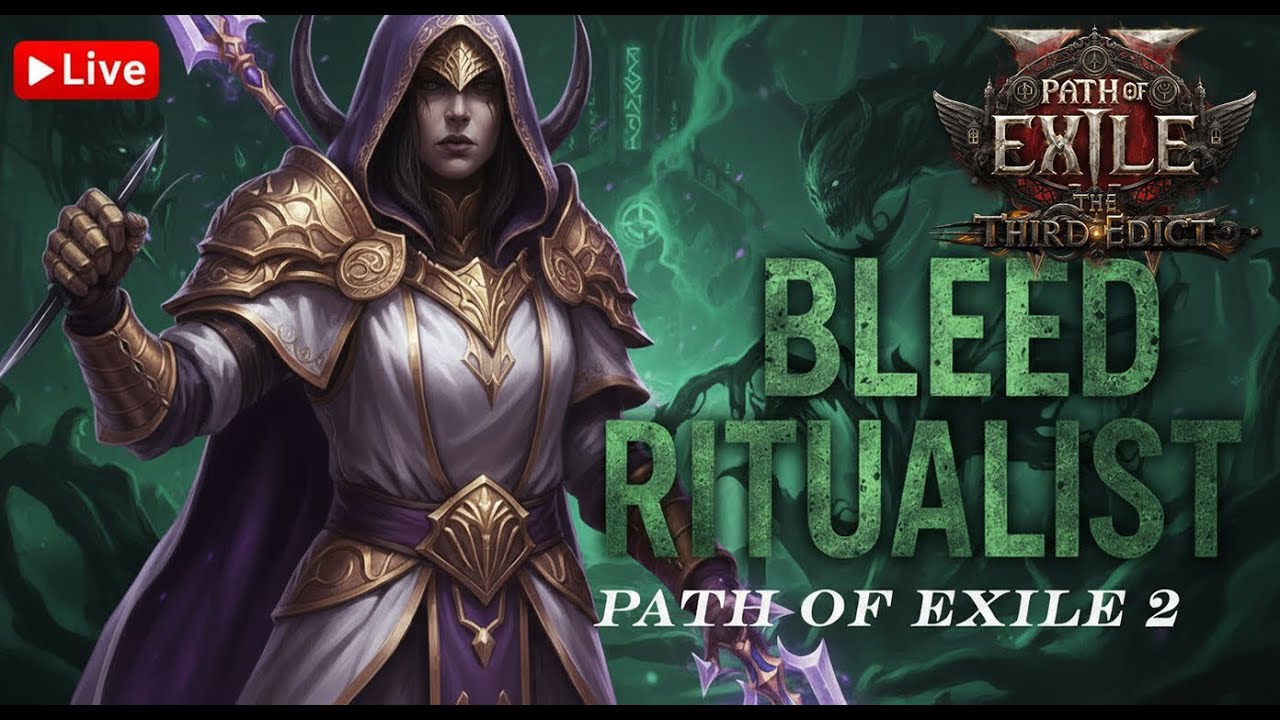 POE2 Bleed Ritualist Build Endgame – Highest Bleed Damage - Path of ...