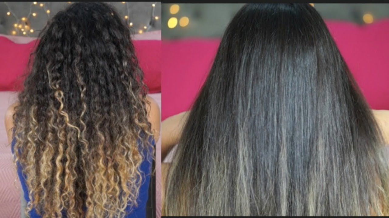 Alisar cabelo permanente em casa | usando ingredientes naturais ...