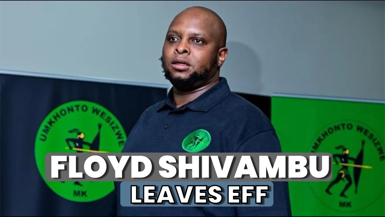 Reason Floyd Shivambu left Eff : 27 August 2024 - YouTube