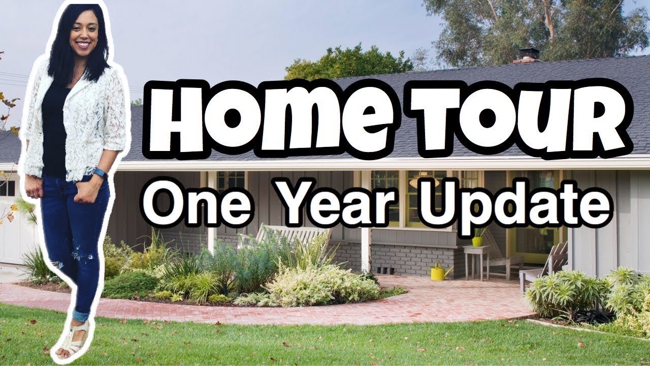 NEW One Year Home Tour // One Year In Our New Home // New Home Update ...