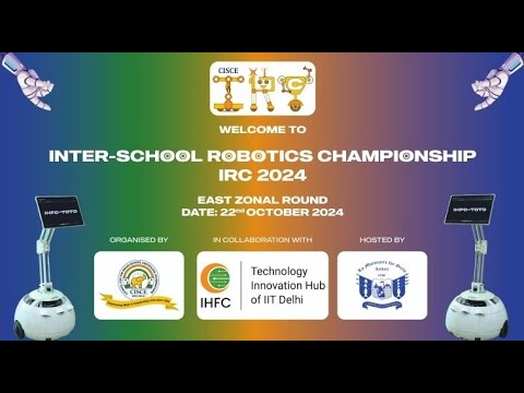 Inter-School Robotics Championship (IRC) 2024: East Zonal Round - YouTube