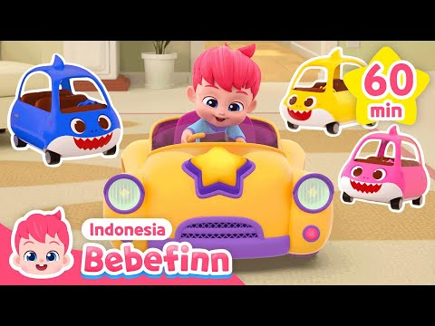 Bayi Mobil bum bum, brum brum | Kumpulan Lagu Anak | Bebefinn Bahasa Indonesia
