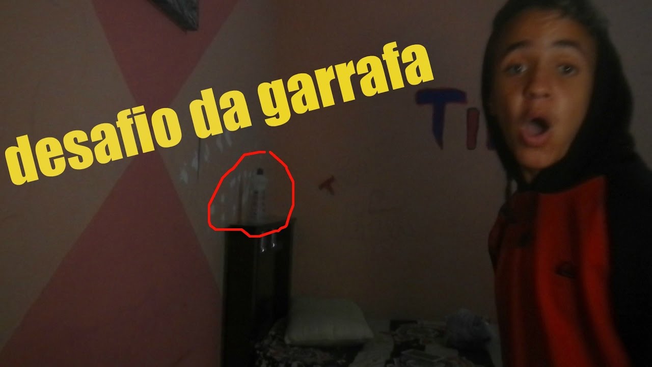(DESAFIO DA GARRAFA) + AVISO ‹ TIKO › - YouTube