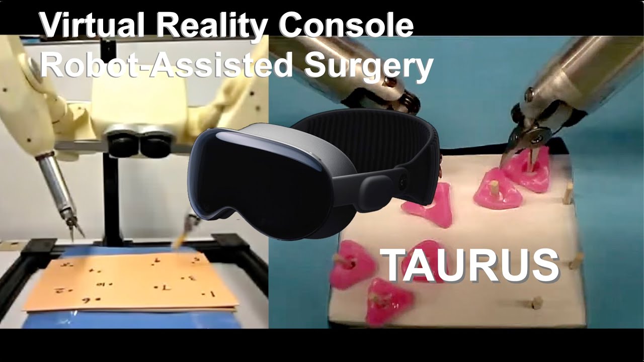 Robot assisted Virtual Reality (VR) Surgery - TAURUS - YouTube