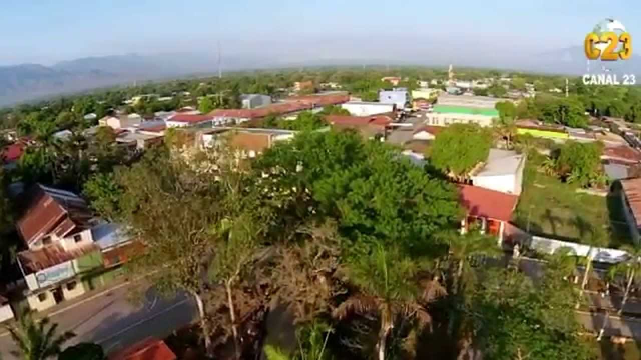 Vista aerea del centro de la ciudad de Olanchito - YouTube