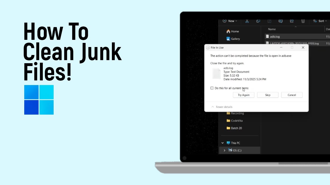 How to Clean Junk Files on Windows 115 Methods [easy] - YouTube