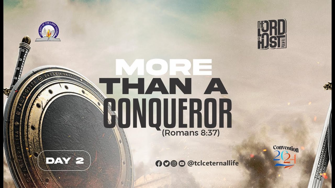 MORE THAN A CONQUEROR (08.08.24) - YouTube