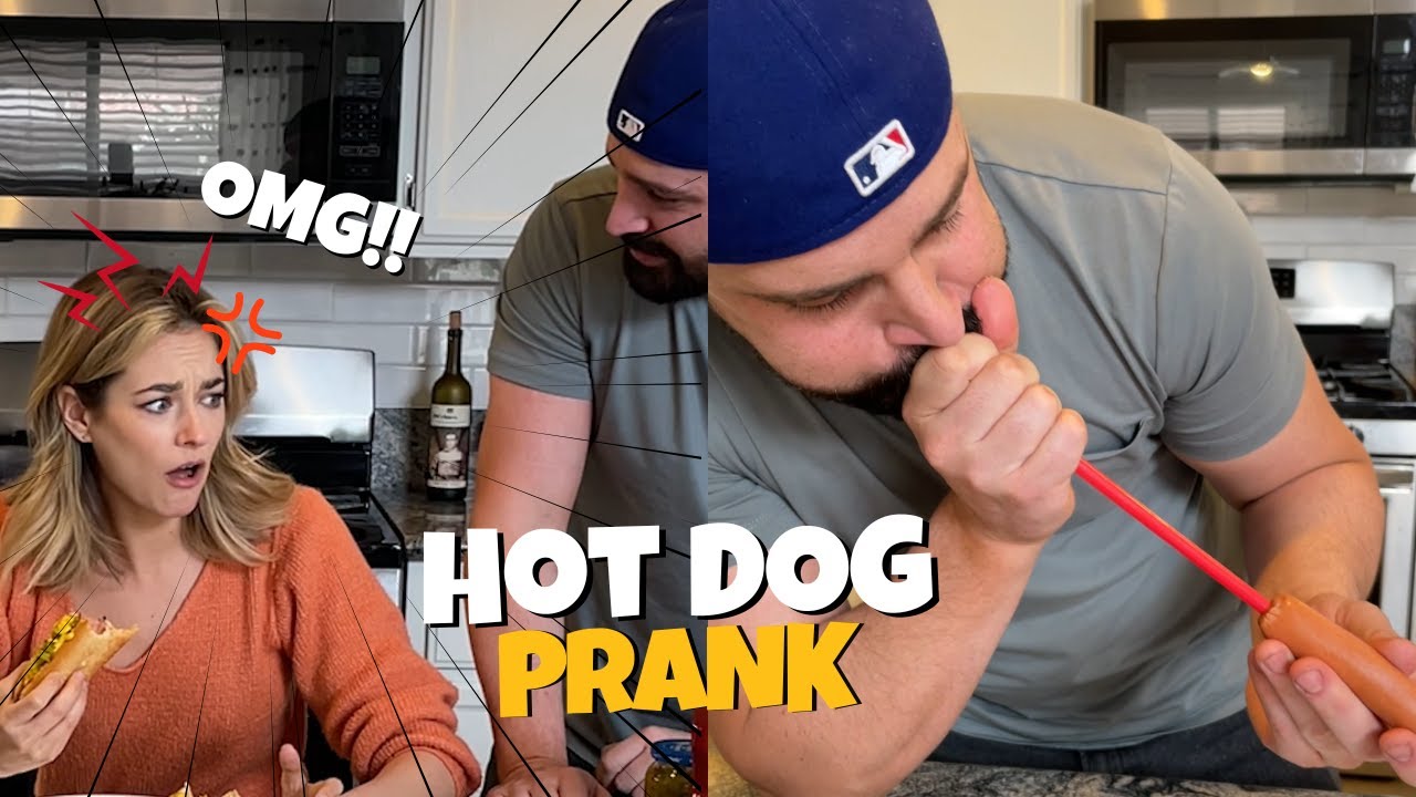 Hot Dog Prank Gone WRONG 😂 - YouTube