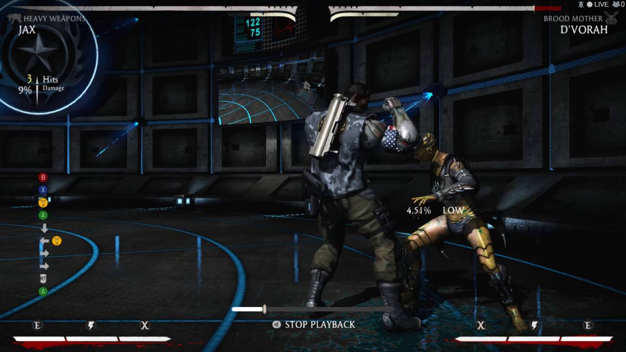 mkx jax heavy weapons work around - YouTube