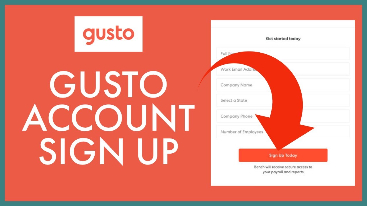 How To Setup A New Gusto Account? Create/ Sign Up for A Gusto Account ...