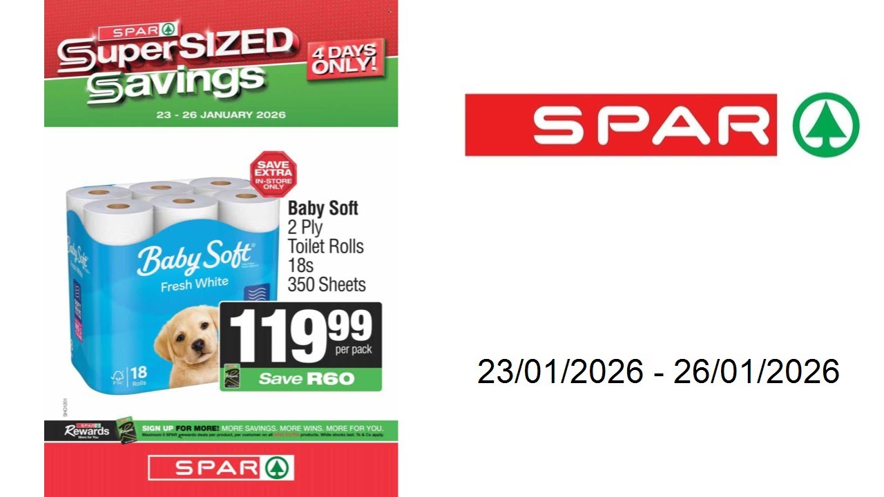 SPAR specials - National Leaflet - 23/01/2026 - 26/01/2026 - YouTube