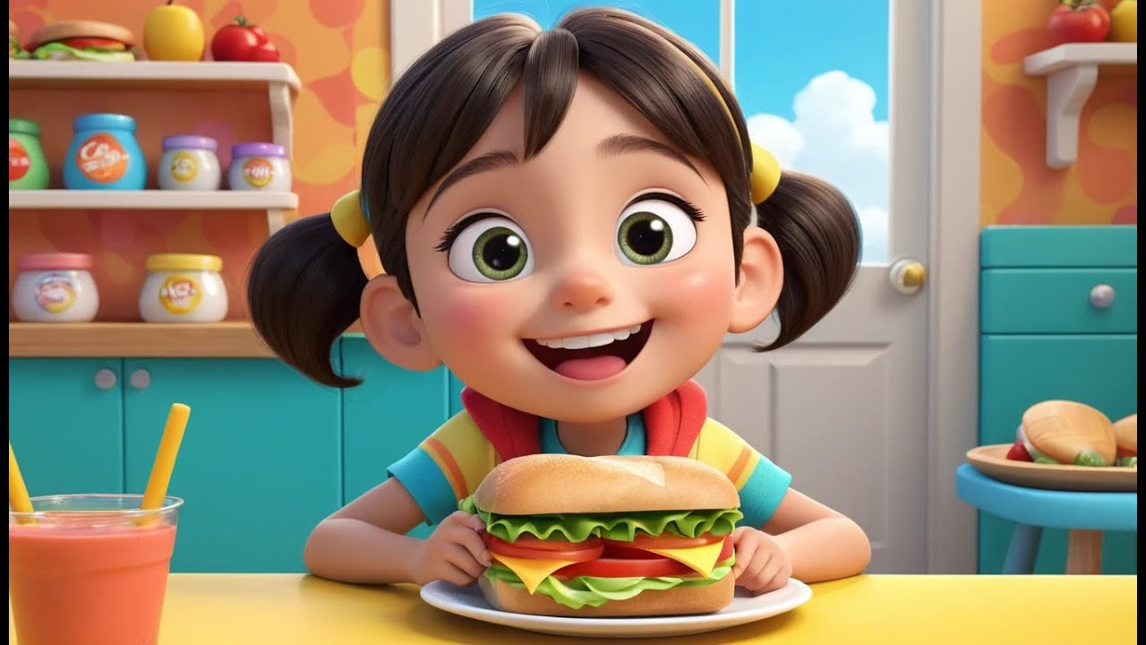 Lunch Time Song – How Many Bites to Finish | Fun Mealtime Song for Kids ...