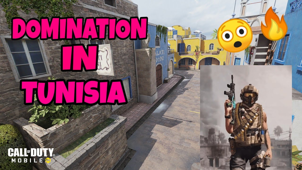 THE ALL NEW TUNISIA MAP🔥 | DOMINATION | RANDOM PLAYERS #codmobile # ...