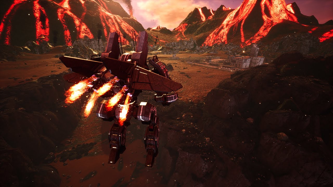 Gravity of the Moon (Phoenix Hawk) - Mechwarrior 5 Gameplay - YouTube