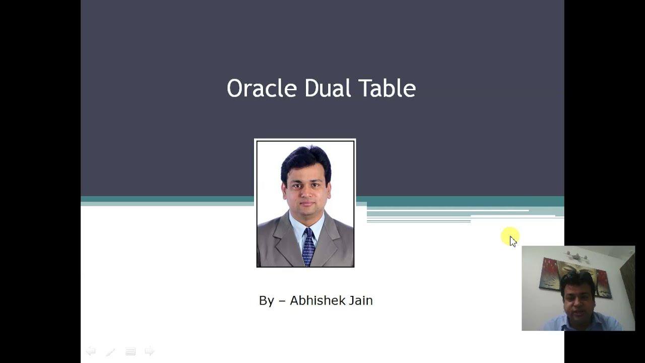 13 - Oracle Dual Table : By Abhishek Jain #DBMS #RDBMS # Oracle DUAL Table - YouTube