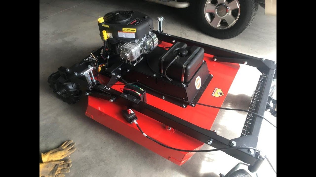 DR Rough Cut mower - YouTube